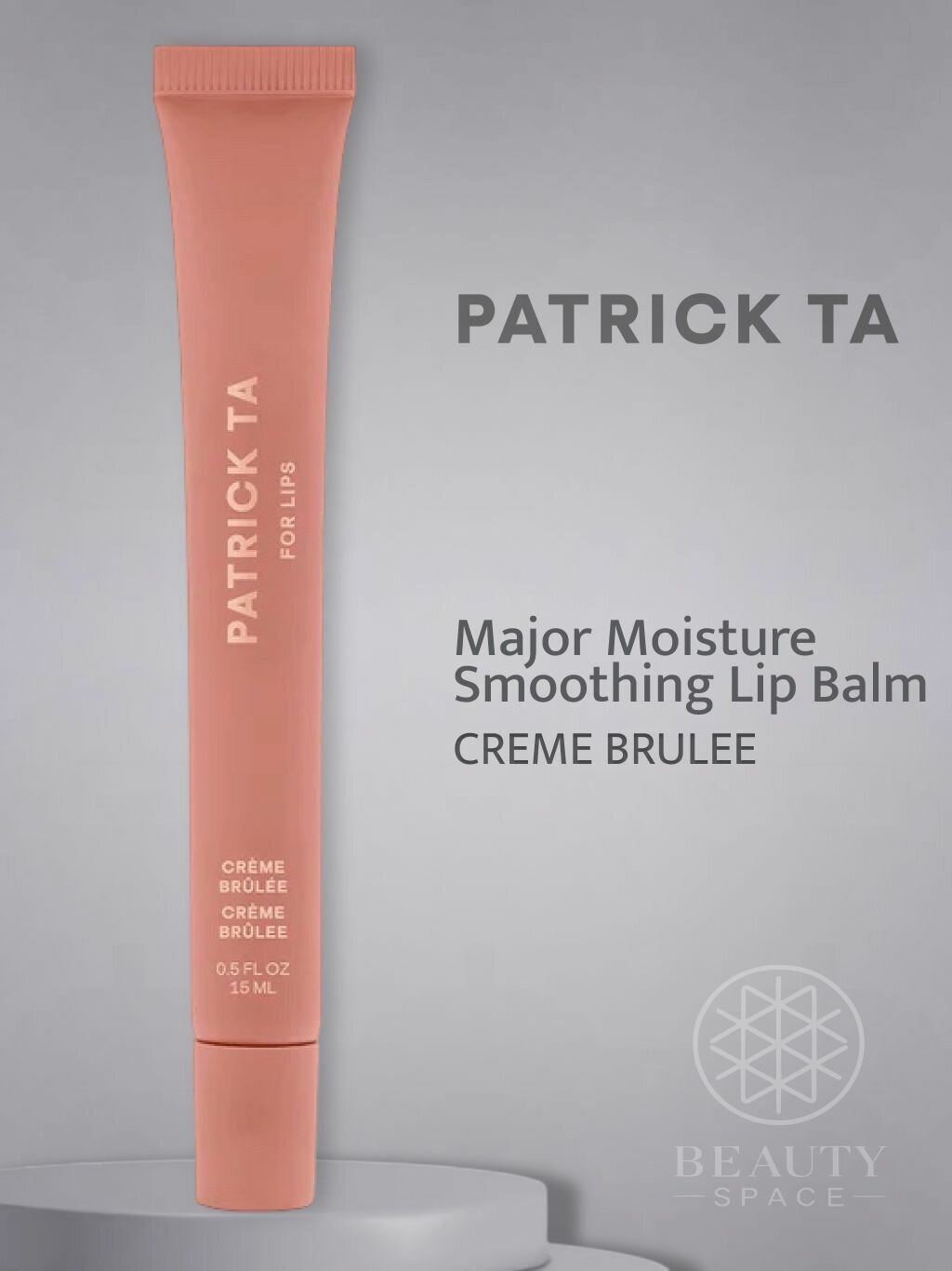 Patrick TA Бальзам для губ Major Moisture Smoothing Lip Balm (Creme Brulee), 15ml