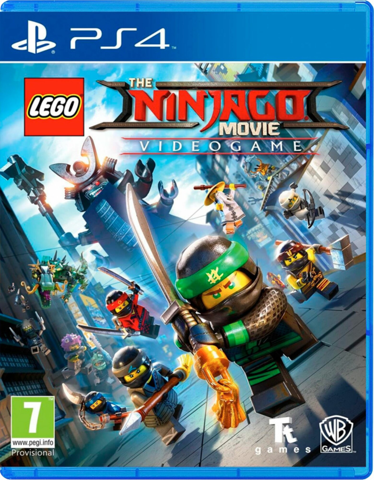 LEGO Ninjago: Movie Video Game (Ниндзяго Фильм) (Русская Версия) (PS4)