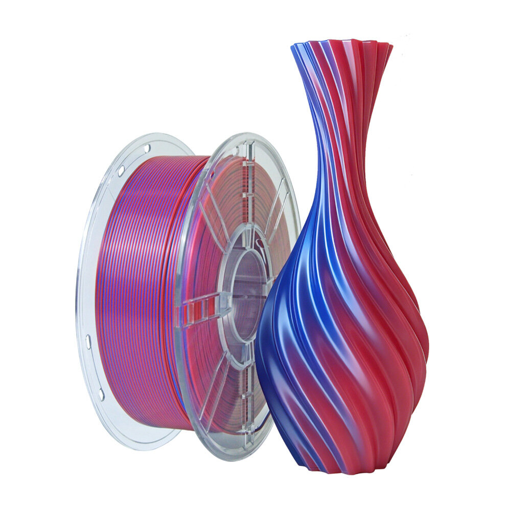 Шелковая двухцветная линия для 3D-принтера OPY1.75mm для 3D-печати PLA plastic 1 кг, доступны различные цвета