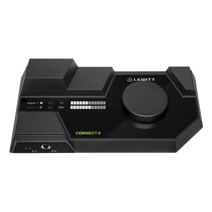 Аудиоинтерфейс Lewitt CONNECT 6, студийный, USB-подключение, 24бит/96кГц — фото 1