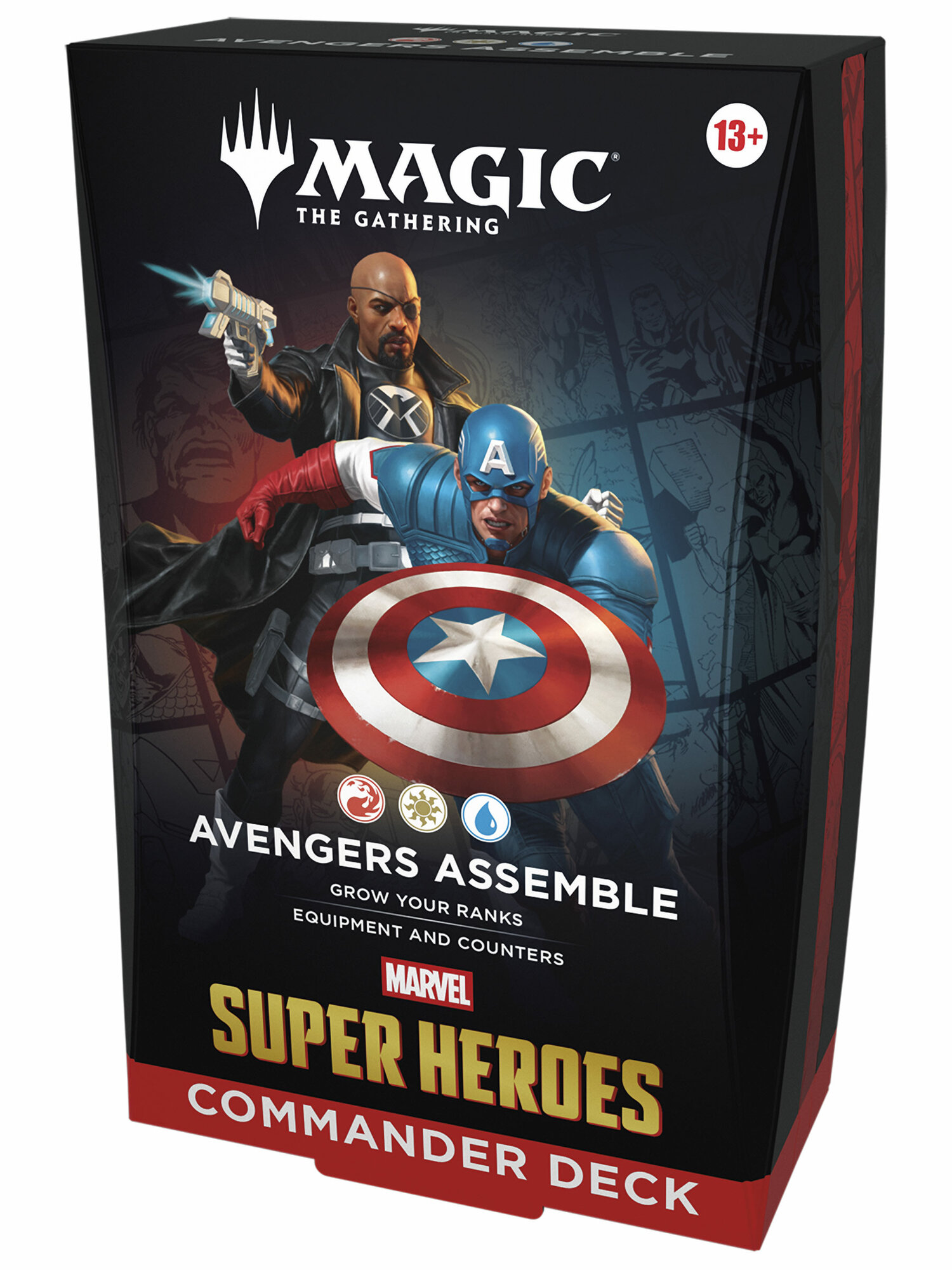 Magic The Gathering: Колода Commander Deck Avengers Assemble MTG издания Marvel Super Heroes на английском