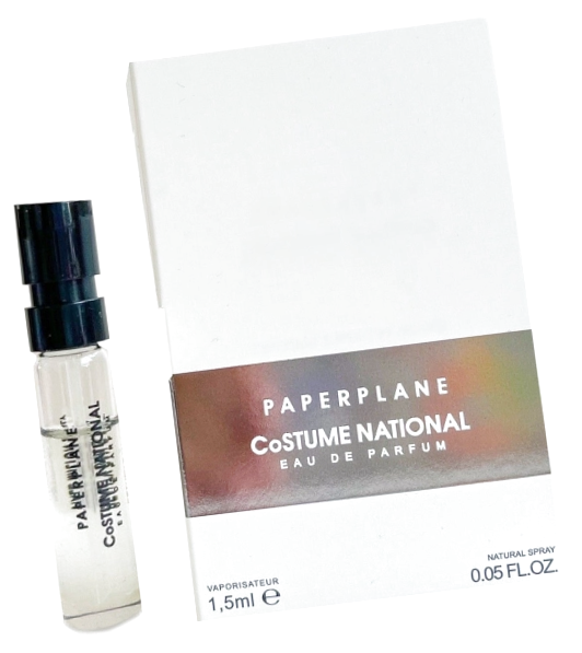 Парфюмерная вода для женщин и мужчин Costume National Paperplane 1.5 мл - пробник