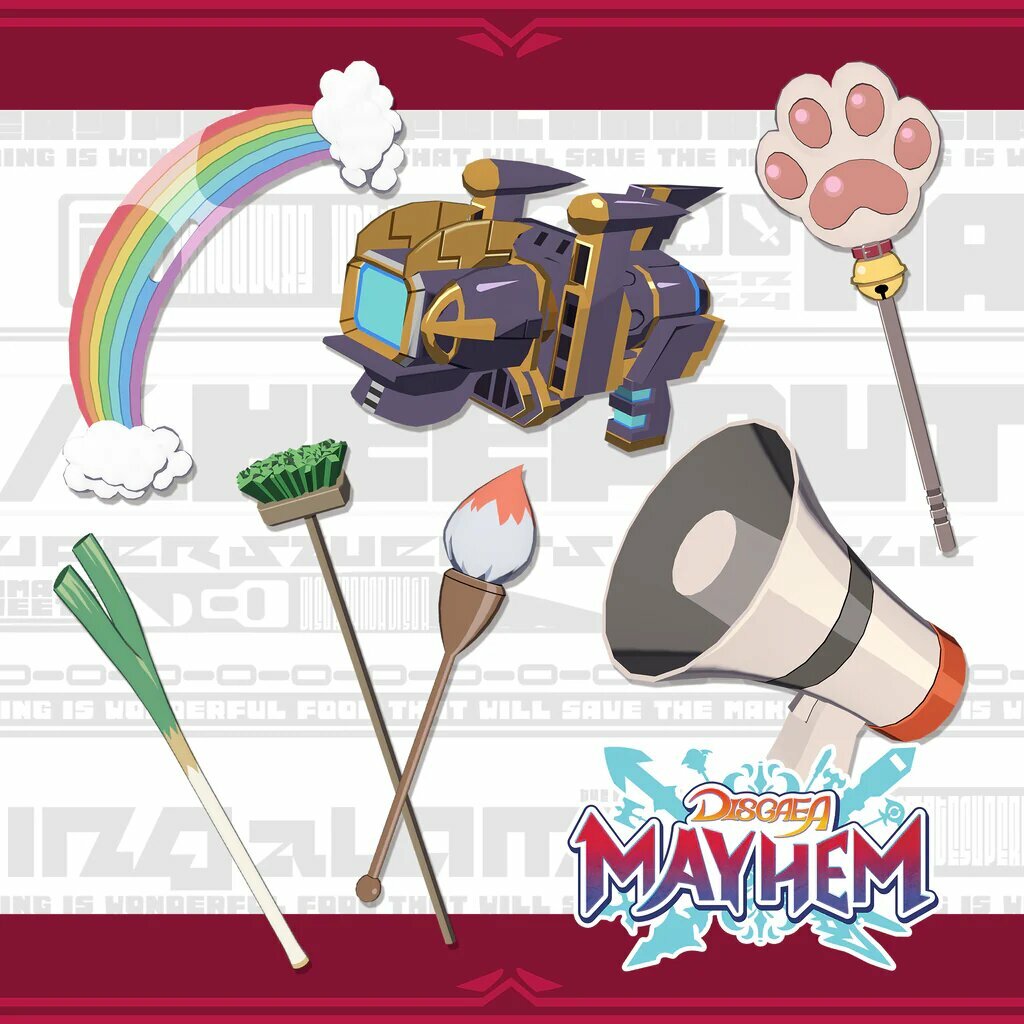 Дополнение Disgaea Mayhem - Fun Weapons Pack, цифровое издание PlayStation 5, регион Индия / код пополнения баланса