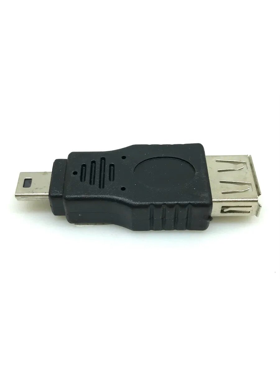 Переходник USB гнездо - mini USB штекер