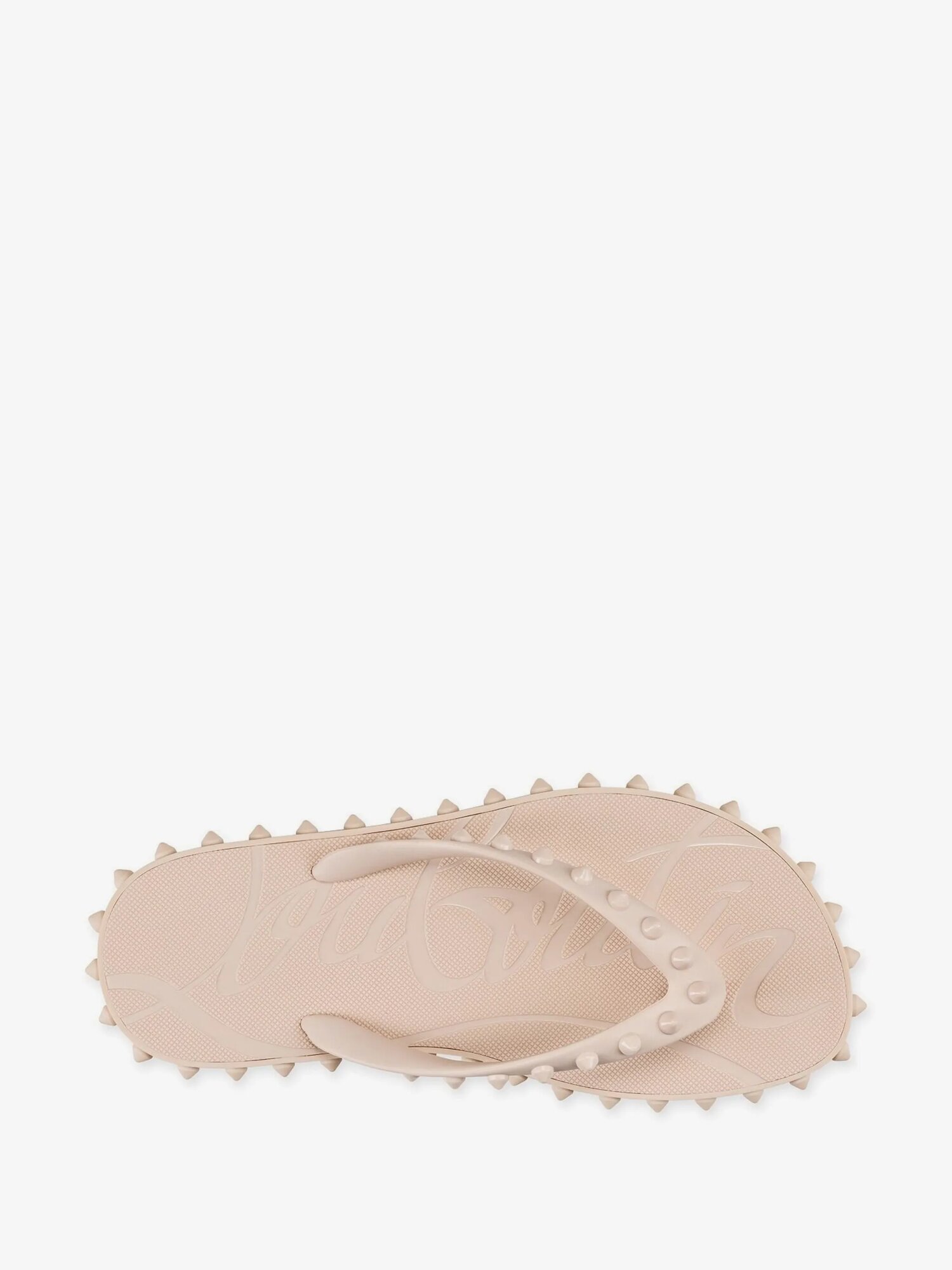 Шлёпанцы Christian Louboutin Super Loubi, размер 37, розовый — фото 1