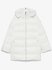 Пальто Moncler Cyclopic, размер 46, белый