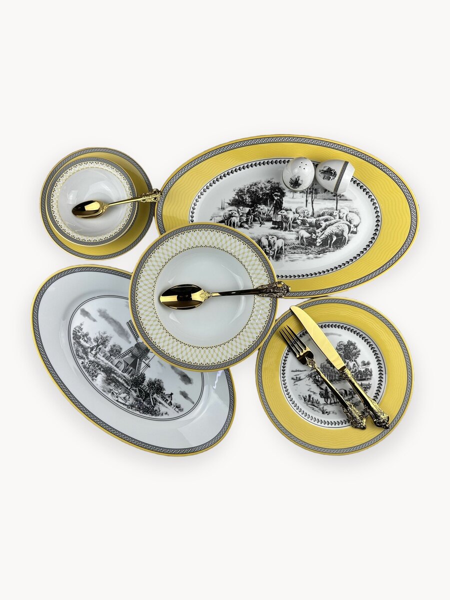 Столовый сервиз ZarinIran Кантри Вилладж Village