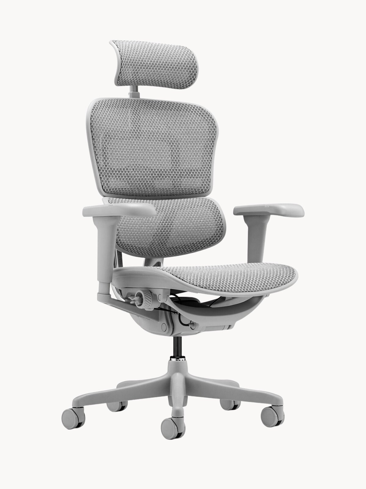 Кресло FALTO Ergohuman 2 Ultra (наклон вперед, сетка, серый)