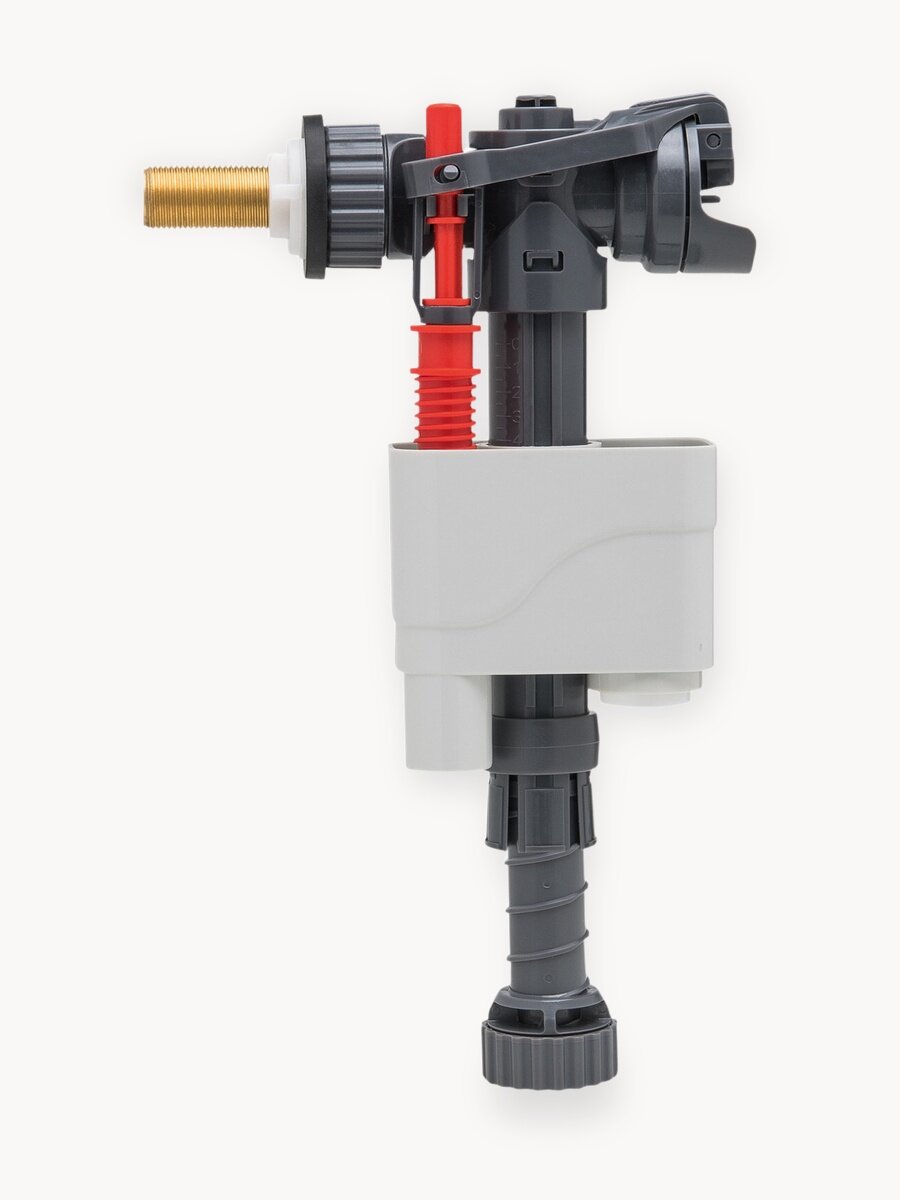 Универсальный заливной клапан DOBLO WIRQUIN наконечник латунь 1/2" для нижней и боковой подводки