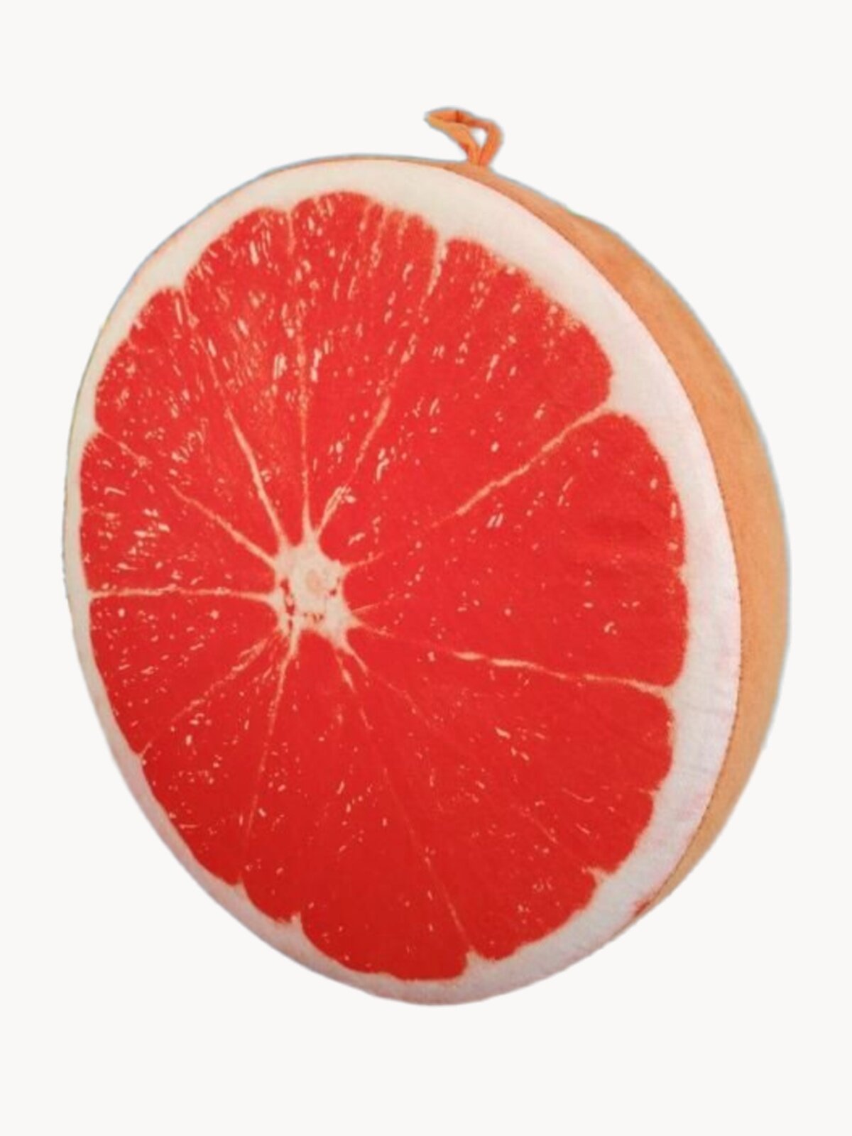 Подушка для сидения круглая "Апельсин" 1 шт 38x38x7 см Для садовой мебели табуретов на стул