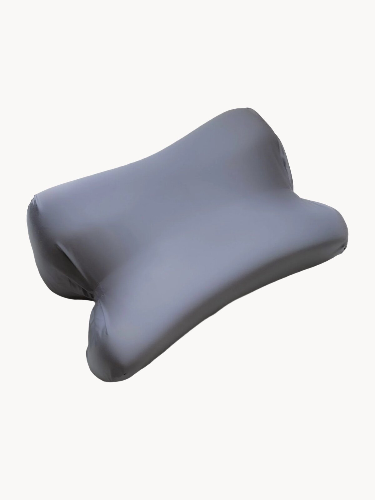 SkyDreams Ортопедическая бьюти подушка от морщин сна, высота 13 см, цвет серый