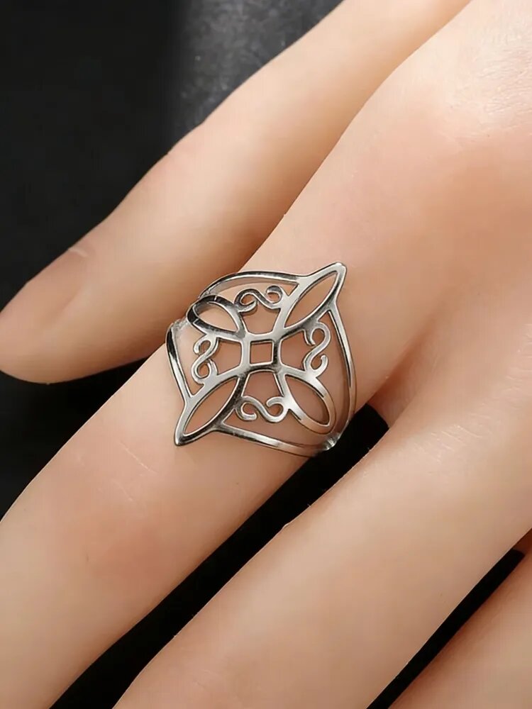Кольцо, серебро — фото 1