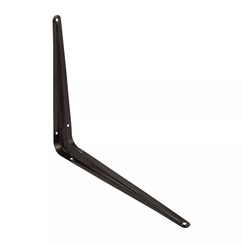 Кронштейн для полок 300х250 мм, чёрный Нора-М 18464