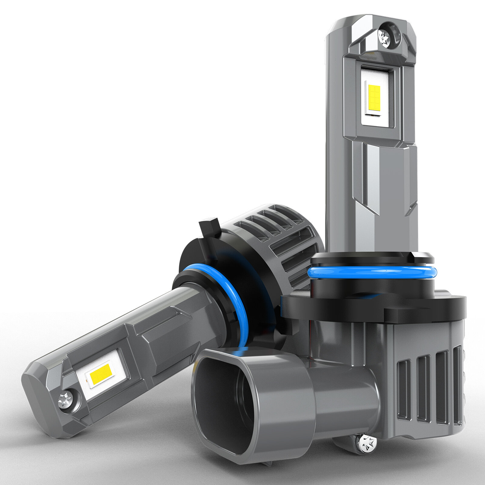 9006 Светодиодные фары, 80W 16000LM 6000K Холодный белый HB4 Светодиодные фары, противотуманные лампы,2шт
