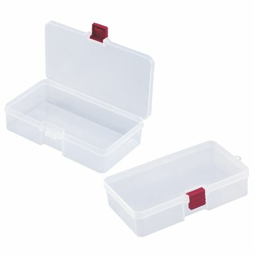 Органайзер коробка рыболовная пластиковая для хранения приманок и снастей, контейнер для принадлежностей с отсеками и ячейками прозрачный, товары для летней рыбалки