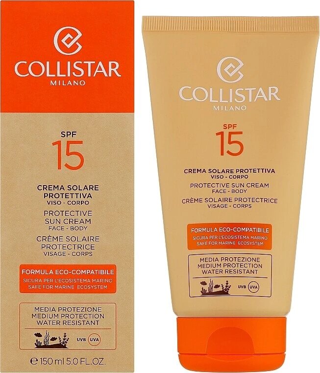 COLLISTAR Крем солнцезащитный SPF 15 Smart Sun Protection, 150 мл