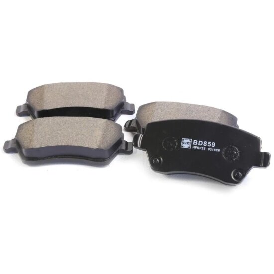 Колодки тормозные передние Hola для LADA Vesta, Largus, RENAULT Duster, Kaptur, Kangoo, 4 шт, BD859