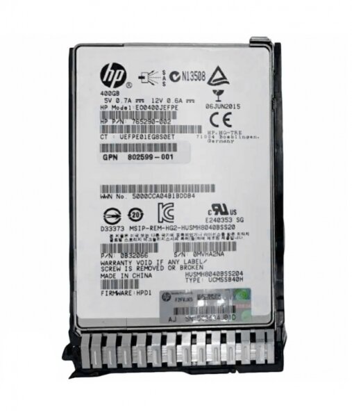 Жесткий диск HP 802599-001 400Gb SAS 2,5" SSD