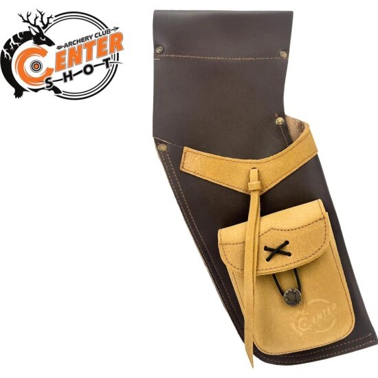 Колчан поясной Centershot (кожа)