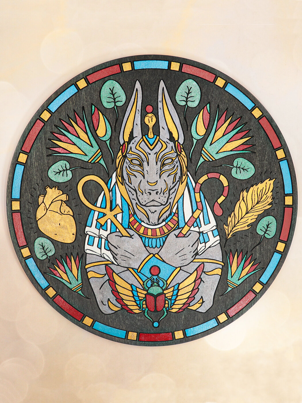 Алтарь для ритуалов SILVARIE "Анубис", 24 см