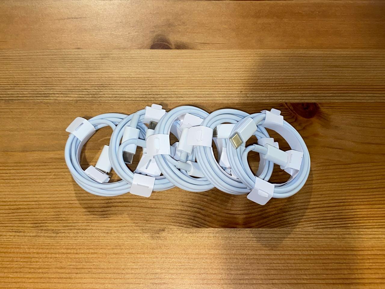 Провод зарядки, для iPhone, Type-C/lightning, 60Вт, 1м, набор 5шт