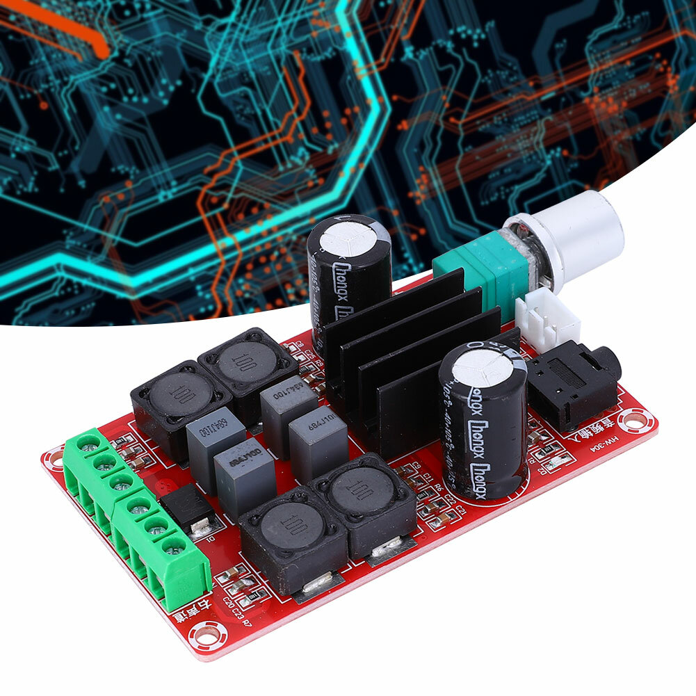 Digital Amplifier Board Audio Accessory High End 2 x 50W Dual Sound Channel Stereo TPA3116D2