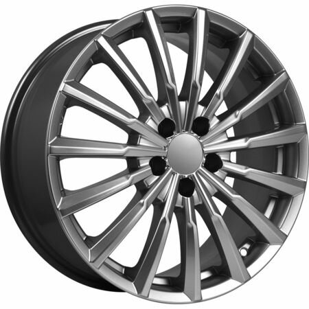 Колесный литой диск КиК Акцент R17x7 5x114.3 ET48 CB67.1 Dark_platinum