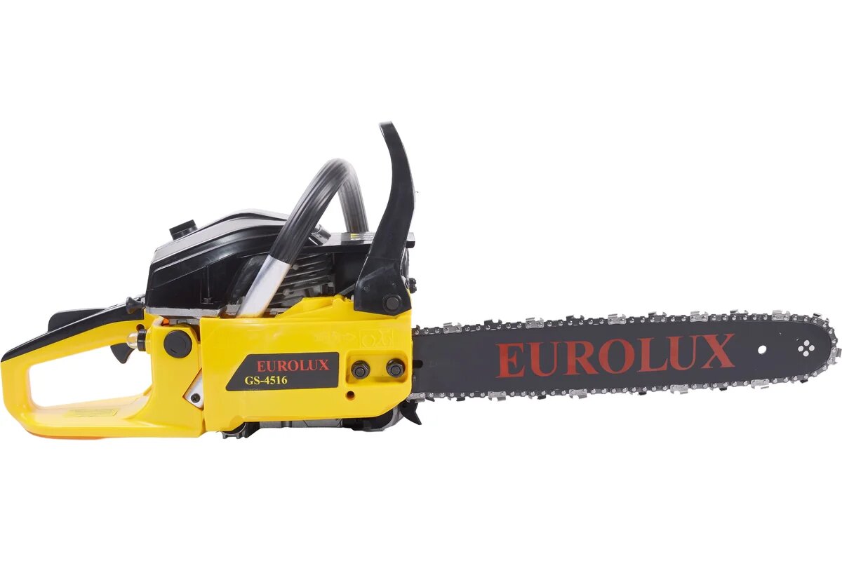 Бензопила EuroLux GS-4516, длина шины 40см, антивибрационная система