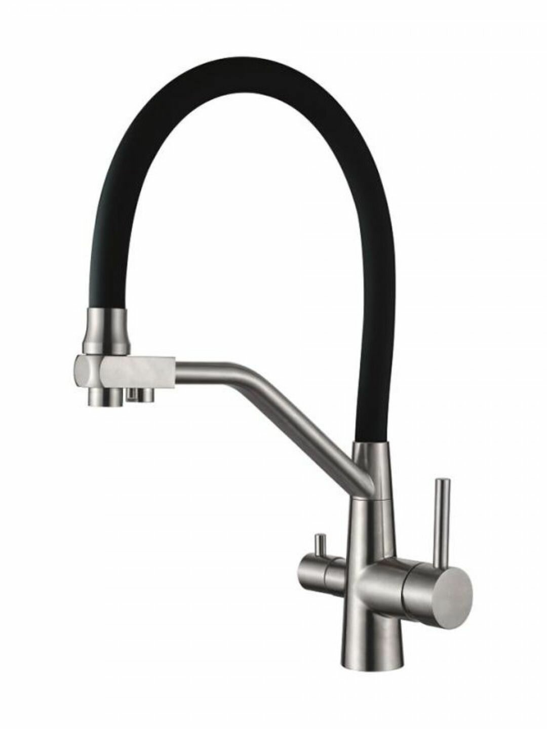 Смеситель для кухни с гибким изливом и с выходом для питьевой воды L74855-2