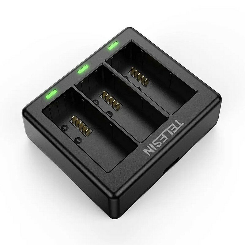 Зарядное устройство на 3 акб TELESIN для GoPRO 13 (S0-BCG-12-TGP-1)