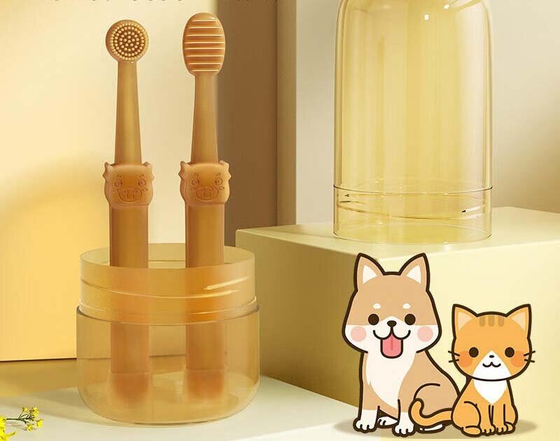 Силиконовая зубная щетка