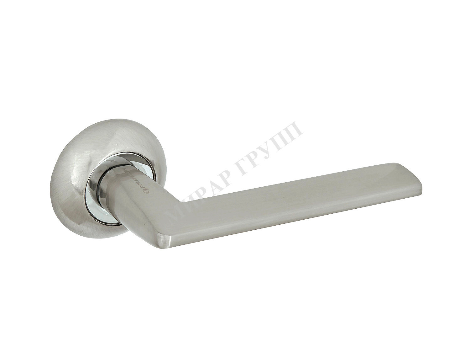 Дверная ручка Palladium "Rasoio" матовый никель