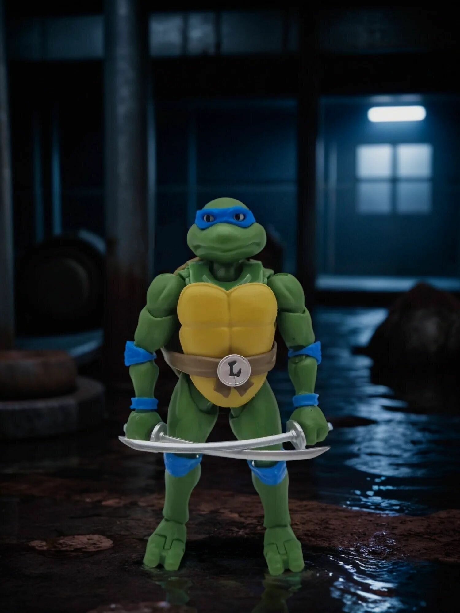 Черепашки ниндзя фигурка игрушка Леонардо 15см TMNT Leonardo