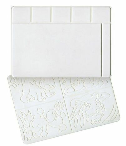 Доска для лепки А4 с раздельными ячейками для пластилина