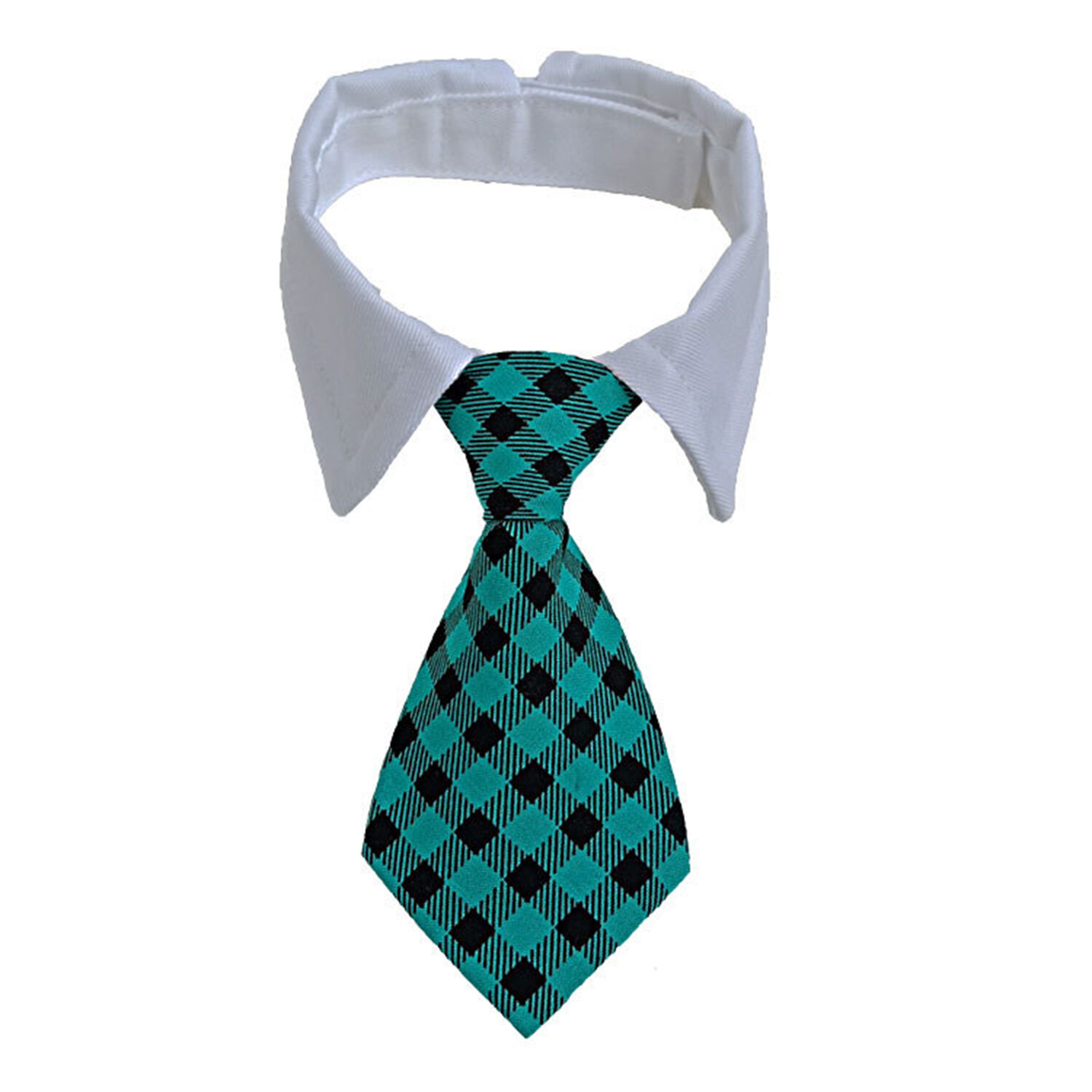 1 pieza de corbata para mascotas, para perros, gatos, corbatas formales ajustables, para gatos, perros pequeños, accesorios de aseo, material algodón poliéster, tamaño S (circunferencia 32cm, velcro 5.5cm, rango de circunferencia cervical 24-30cm),