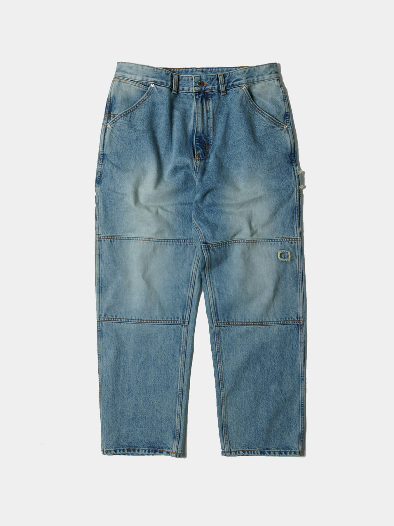 Джинсы Washed Denim Double Knee 