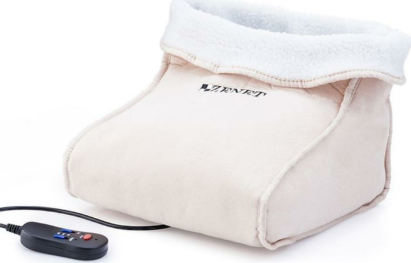 Zenet электрогрелка для ног с функцией массажа Zenet Zet-760, бежевый