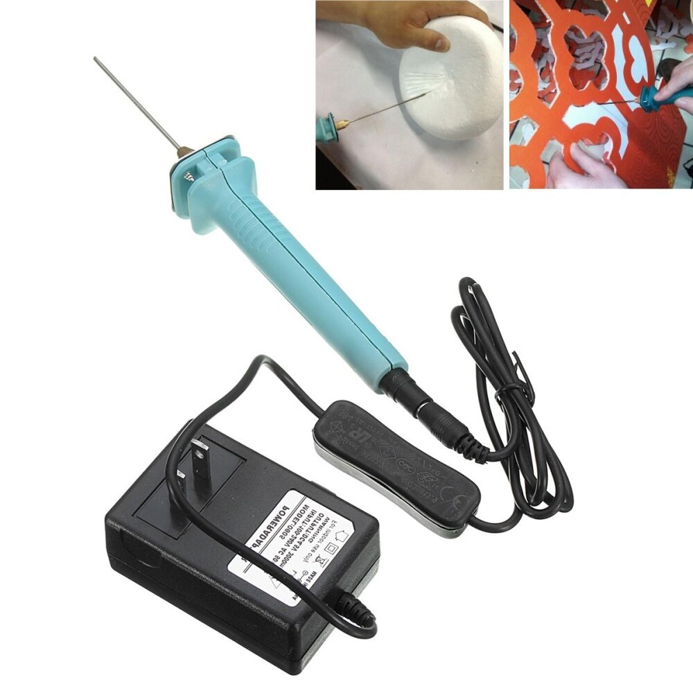 Практичный 10 см электрический резак для пенополистирола, нож для горячей проволоки, пенополистирол, инструмент для поделок