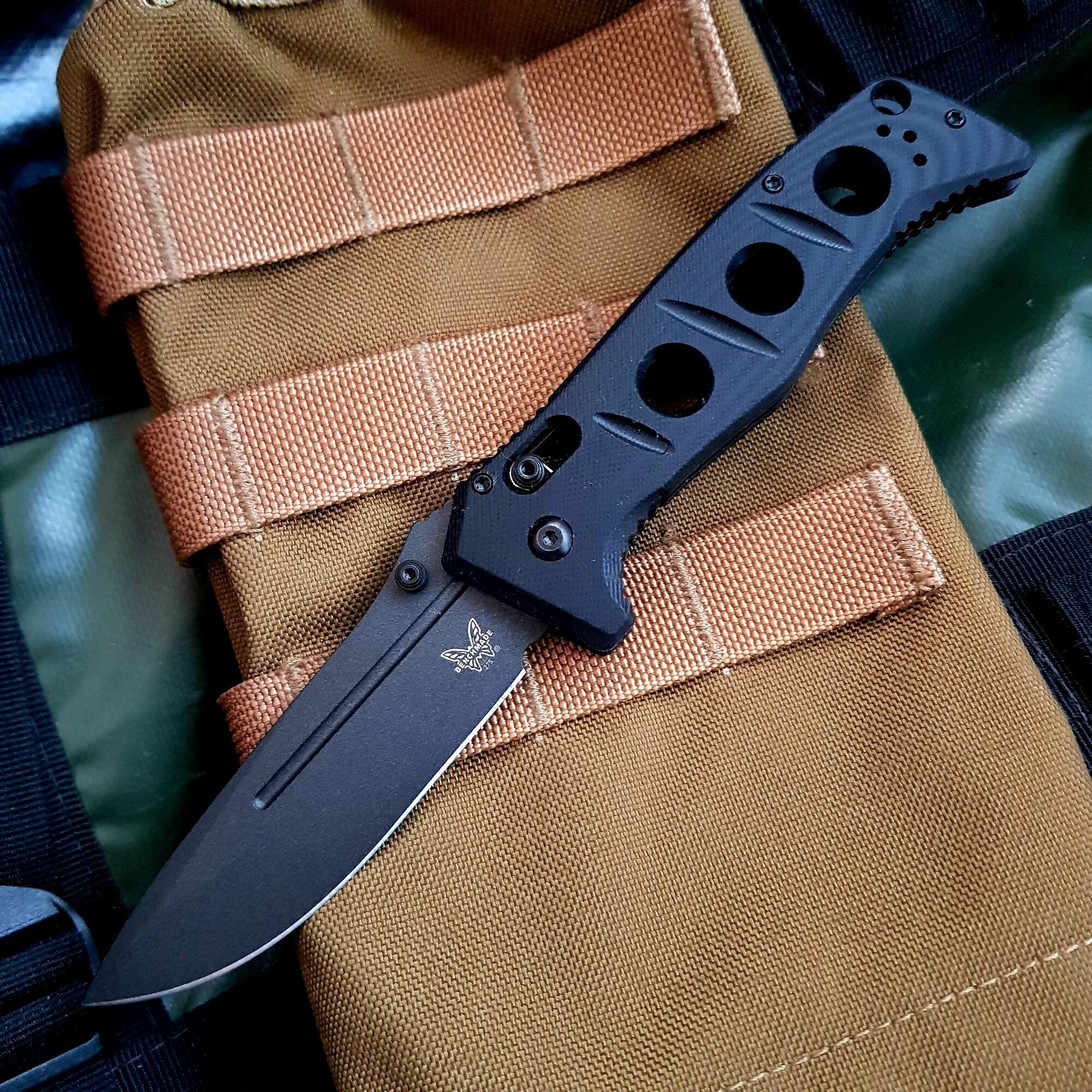 Нож складной BM Adamas Черный