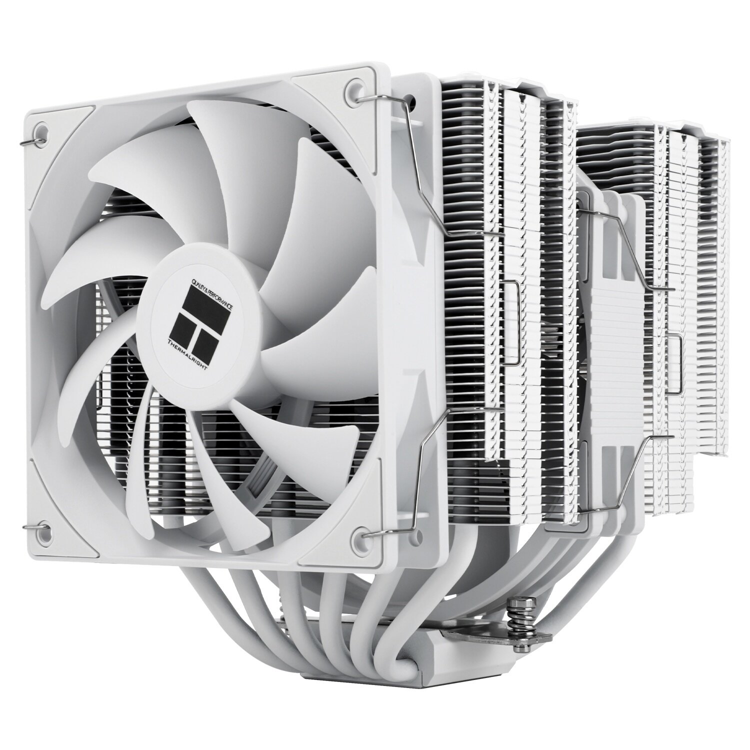 Кулер ЦПУ Thermalright Peerless Assassin 140 White, высота 158 мм, 1500 об/мин, 26 дБА, PWM, белый