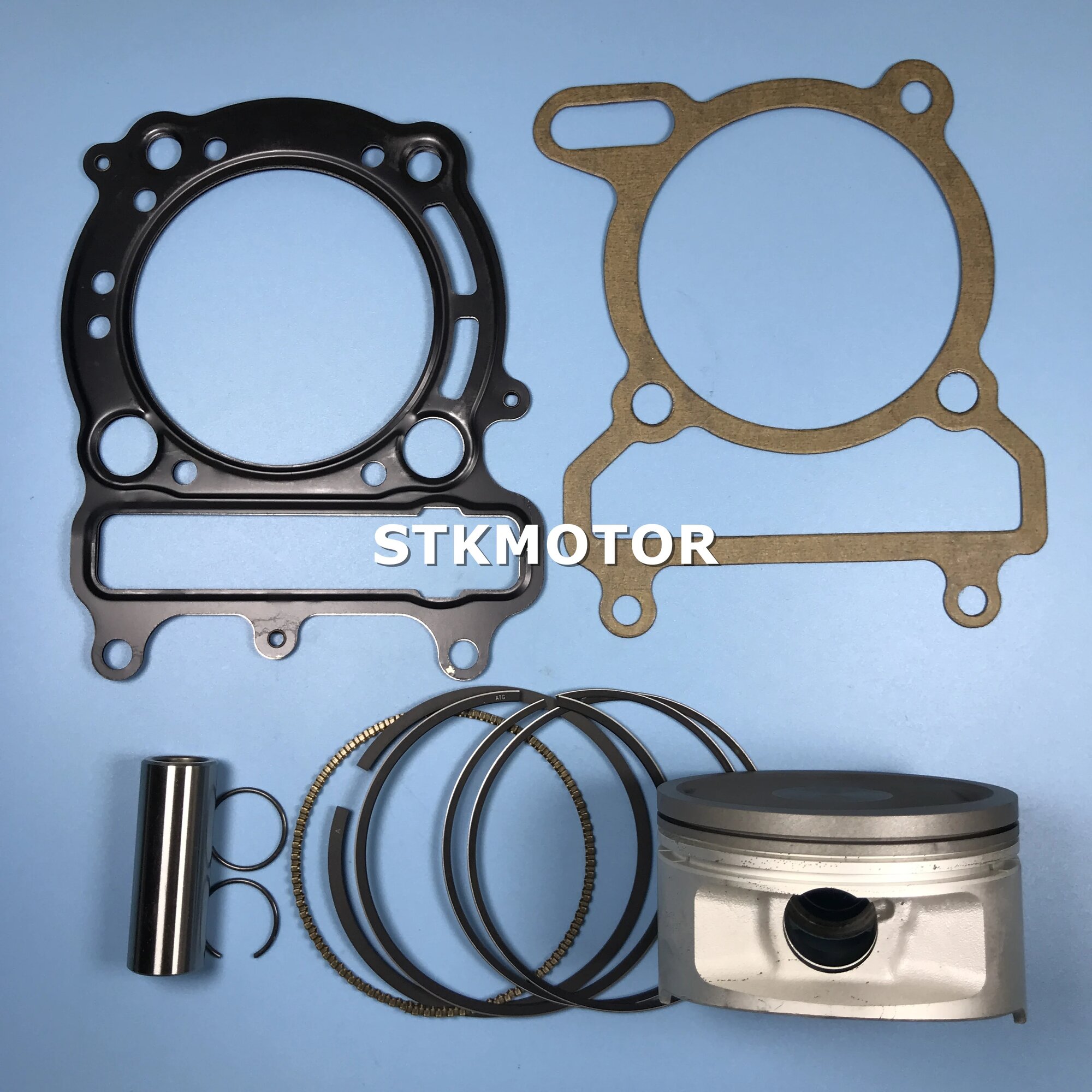 Комплект поршней для квадроцикла Buyang feishen FA D300 H300 G300 300CC с кольцевыми зажимами и головкой двигателя