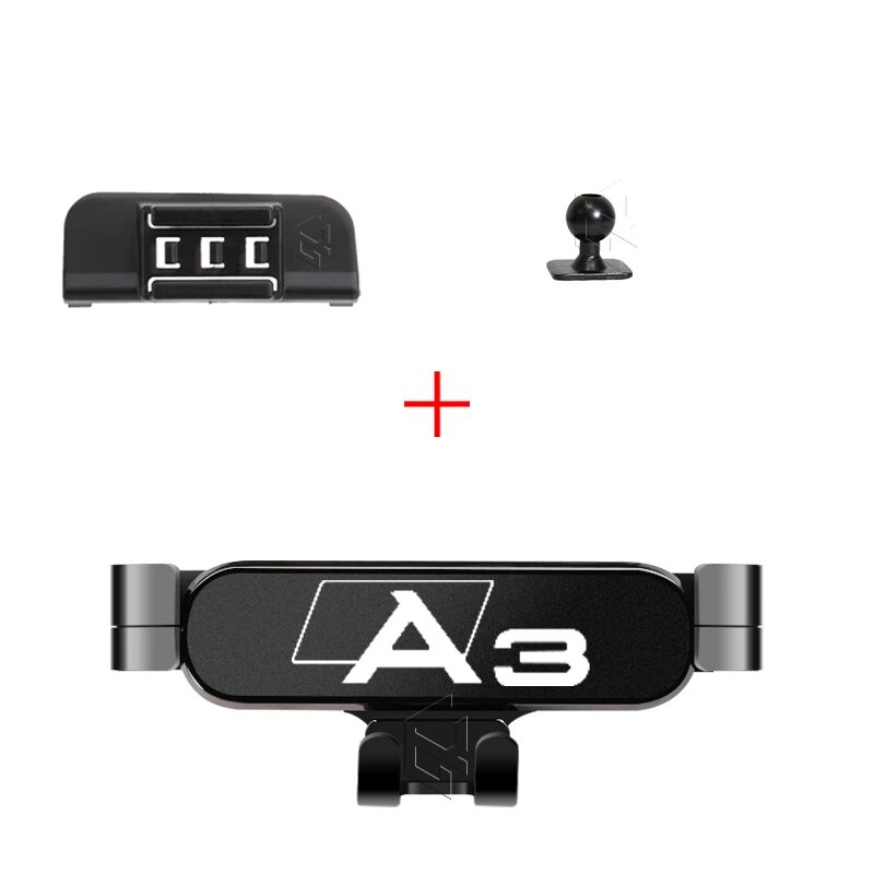 Автомобильный держатель для телефона Audi A3 S3 8Y 2021-2024, поддержка мобильного Base and holder