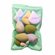 11 soft mini puffs in macaron colors