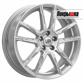Диски литые Wheels UP Up107 6.5х17/5х100 D54.1 ET45.0, Silver Classic