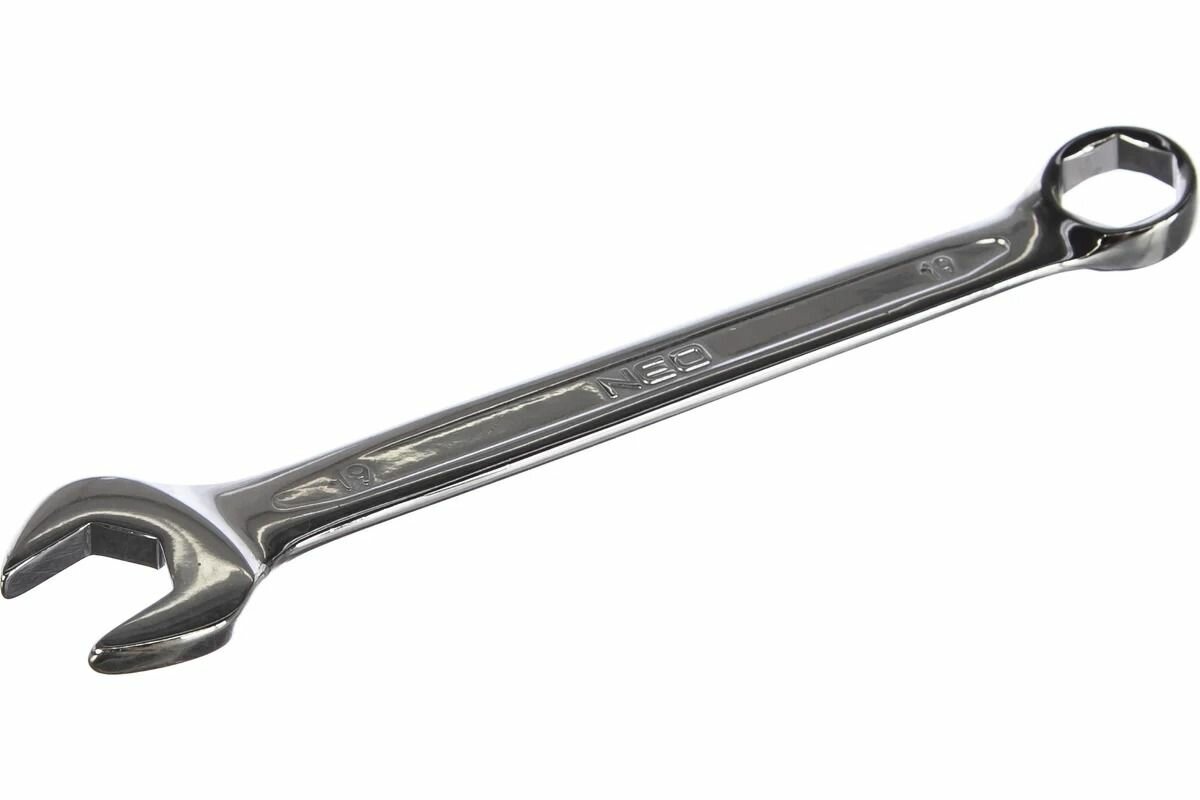 Комбинированный ключ NEO Tools HEX/V 19x230мм 09-419