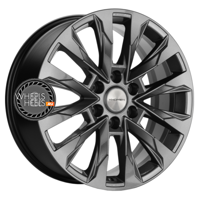 Диск автомобильный литой Khomen Wheels KHW2010 (Mohave) 20x8 6x114.3 et40 dia67.1 Gray