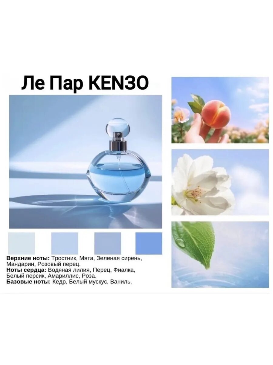 Духи "K. ЛЕ ПАР КЕNЗО" 10 мл для женщин, ручная работа
