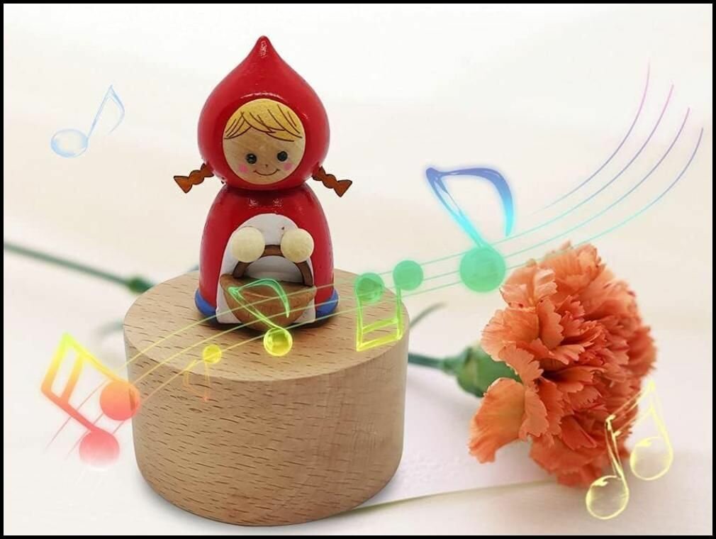 Мини-музыкальная шкатулка с милым животным-ZHIMIN