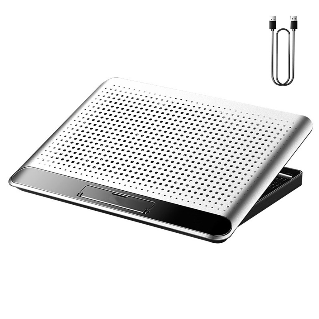 Ноутбук из алюминиевого сплава с 6-ступенчатой регулируемой поддержкой радиатора Бесшумный Легкий Кулер Портативный кронштейн для отвода тепла