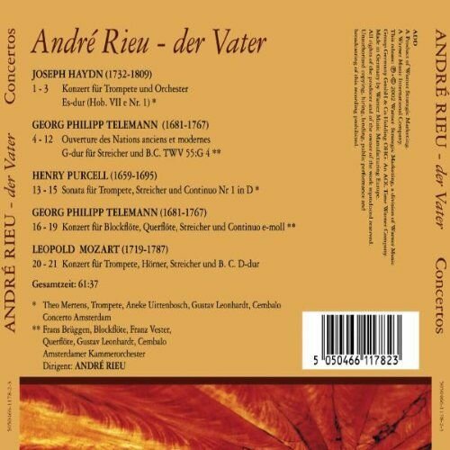 Диск Andre Rieu - Der Vater (1 CD) — фото 1